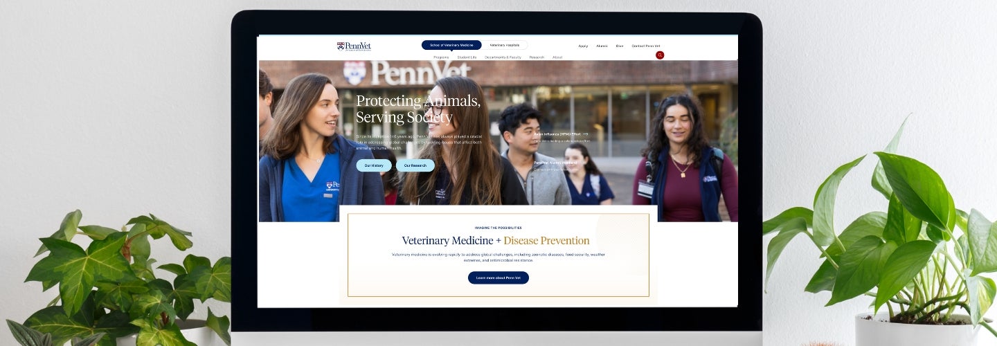 Announcing the Launch of Penn Vet’s Redesigned Website – University of ...